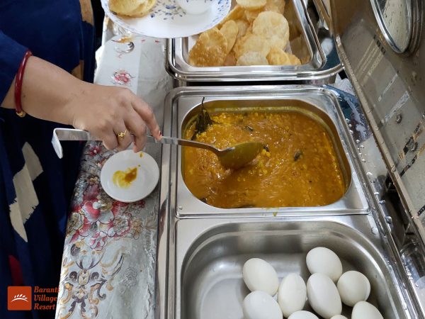 Food in Baranti Village Resort | Delicious Food in Baranti, Purulia